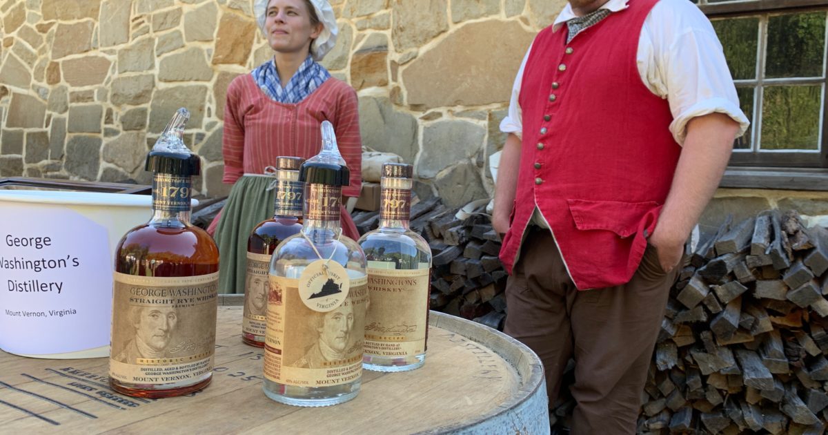 VA Spirits Month & Trail Kick Off at George Washington Whiskey ...