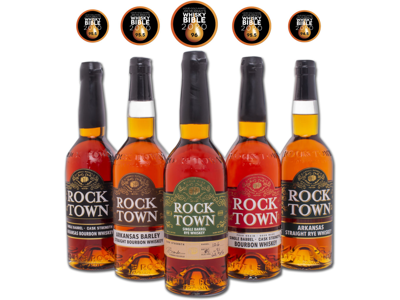 Five Rock Town Whiskeys Score Liquid Gold in ‘Jim Murray’s Whiskey ...