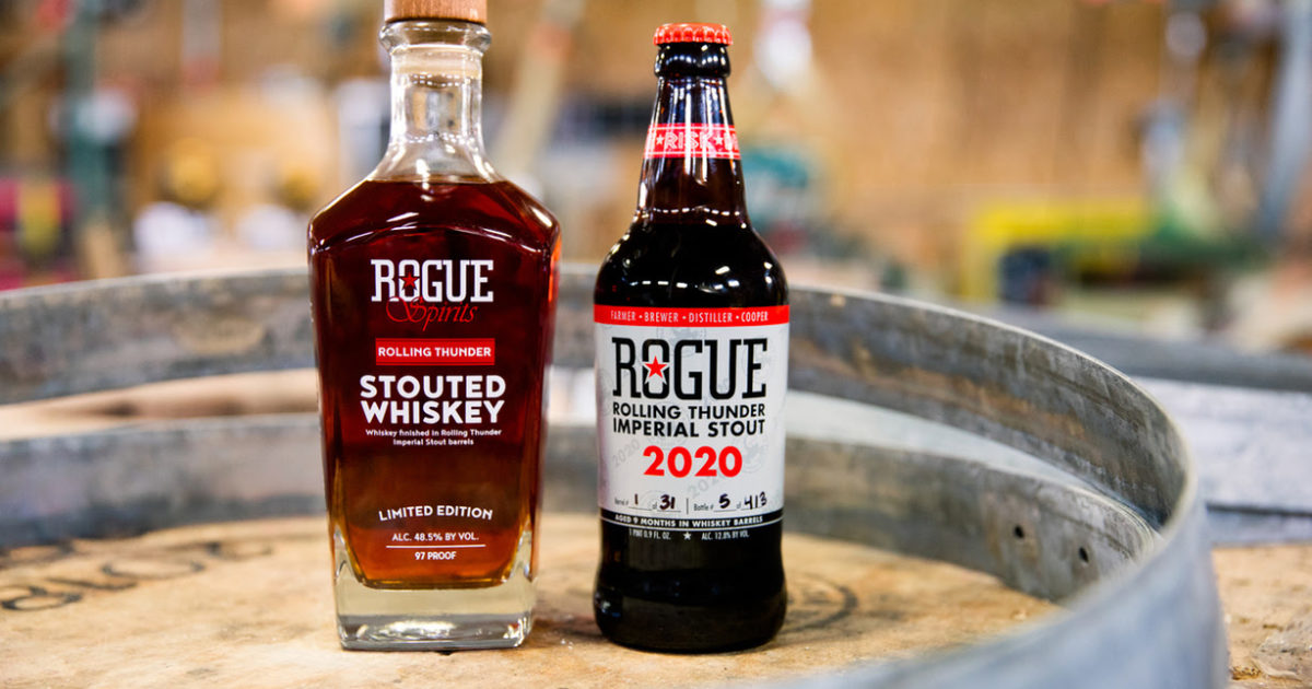 Rogue Launches Rolling Thunder Stouted Whiskey – Craft Spirits Magazine