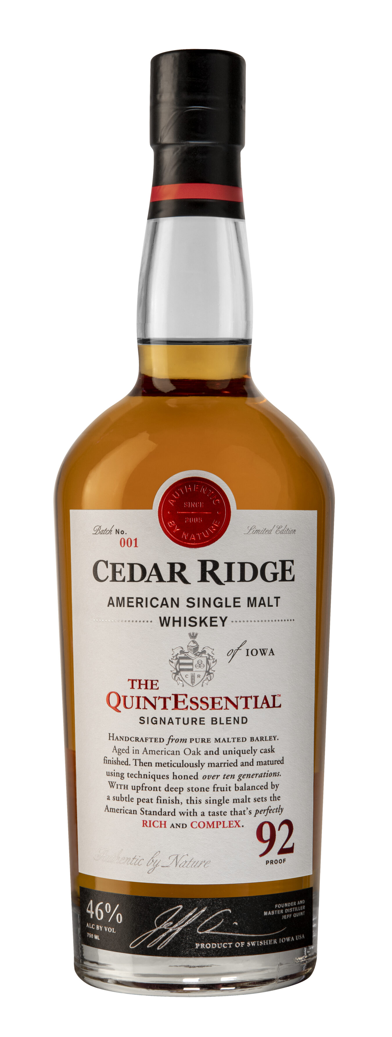 Cedar Ridge to Release QuintEssential American Single Malt Whiskey ...