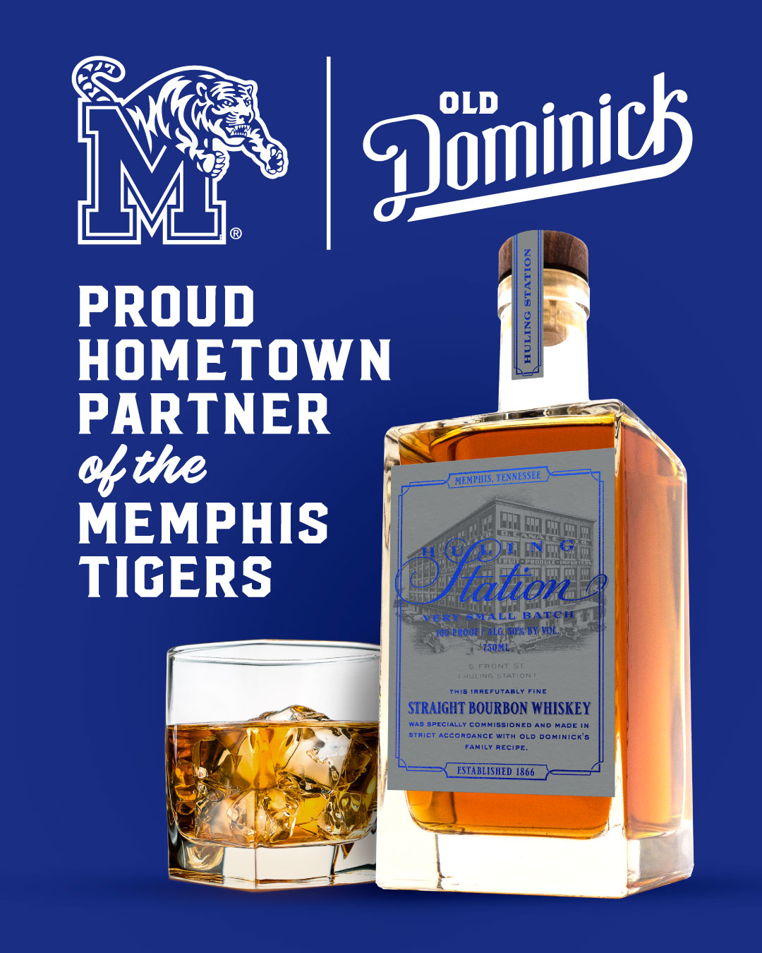 Old Dominick to Release Whiskey Sporting Memphis Tigers Colors – Craft ...
