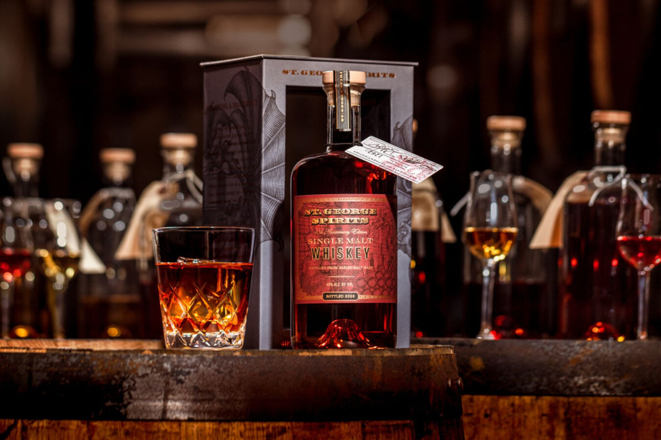 St. George Spirits Unveils 40th Anniversary Single Malt Whiskey and Lot ...