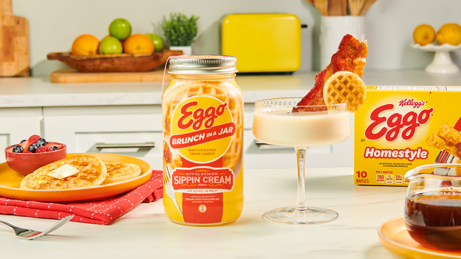 Eggo and Sugarlands Distilling Co. Launch Brunch in a Jar – Craft Spirits Magazine