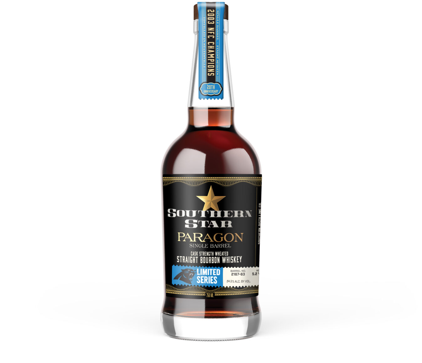 Southern Star Bourbon Commemorates Carolina Panthers 2003 Season ...