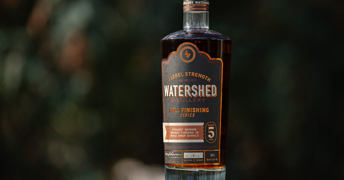 Watershed Distillery to Release Bourbon Finished in Maple Syrup Barrels ...