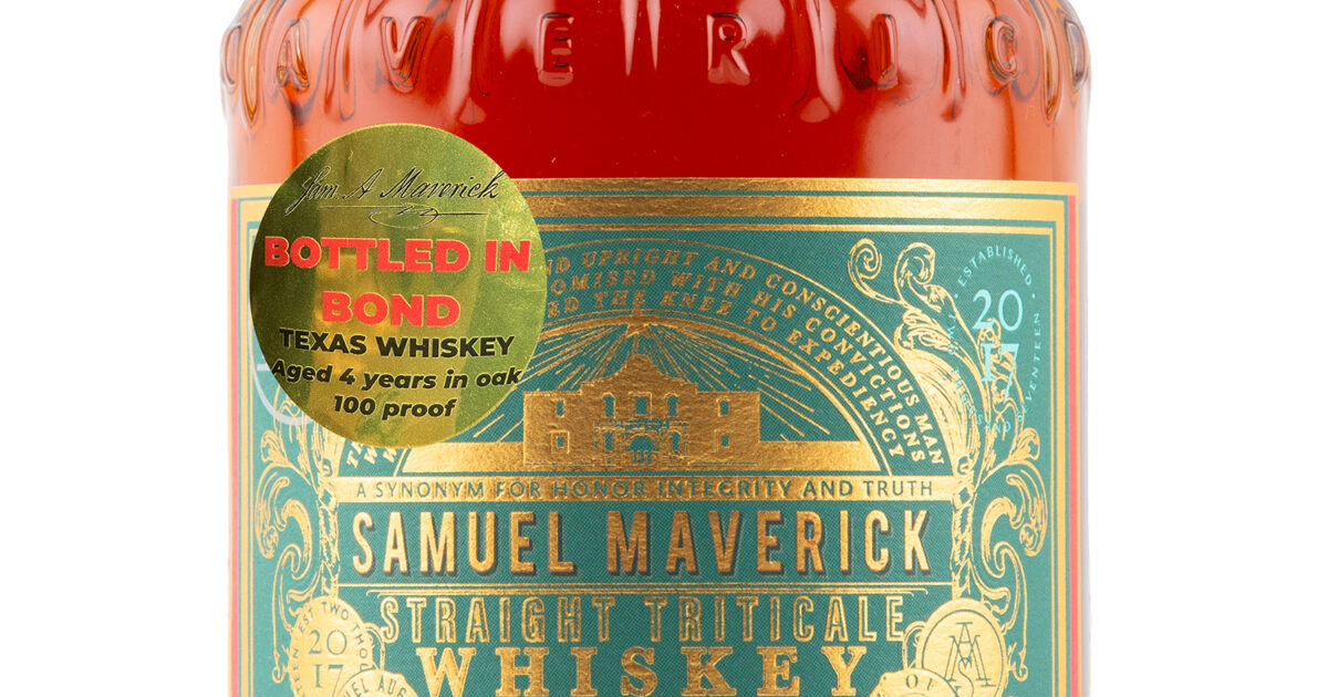 Maverick Distilling Unveils Samuel Maverick Straight Triticale Whiskey ...
