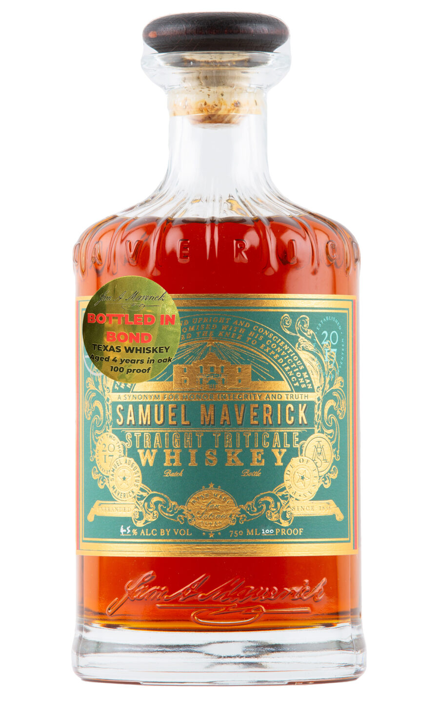 Maverick Distilling Unveils Samuel Maverick Straight Triticale Whiskey ...