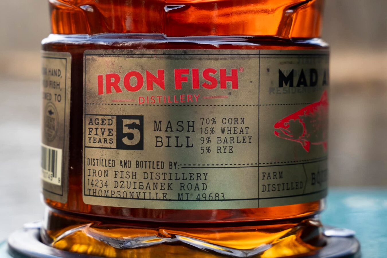 Iron Fish Releases 5-year-old Mad Angler Bourbon – Craft Spirits Magazine