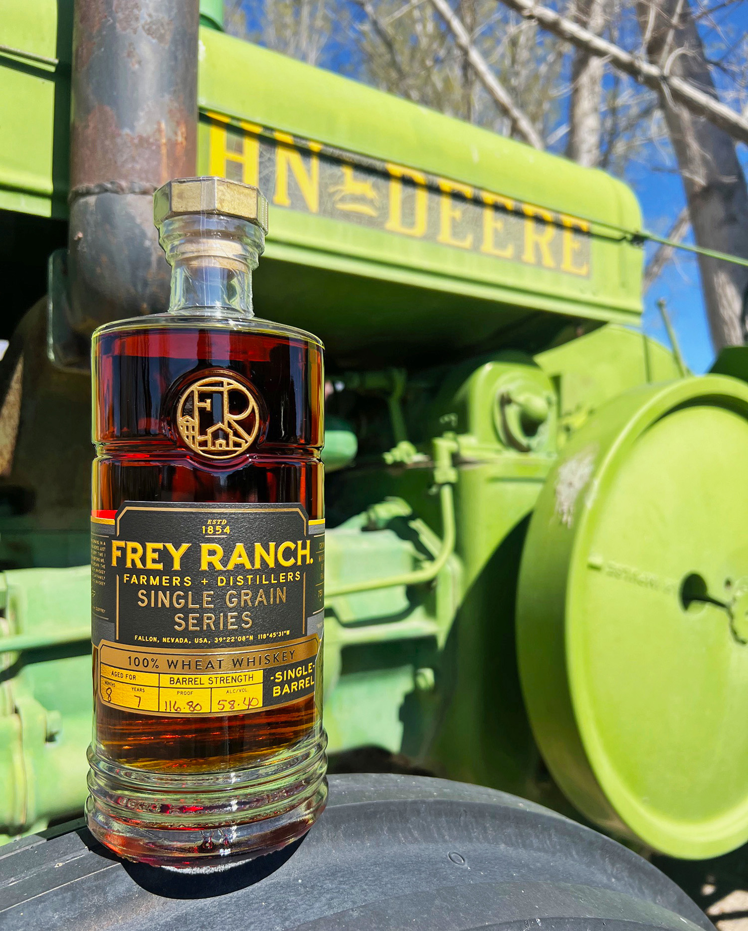 Frey Ranch Distillery Launches 100% Wheat Whiskey Single Barrel – Craft ...