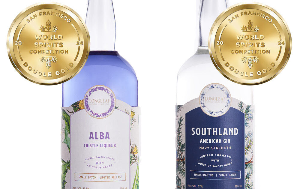 Longleaf Distilling Claims Two Double Gold Medals – Craft Spirits Magazine