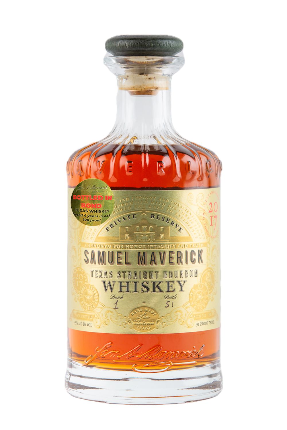 Maverick Distilling Launches Private Reserve Bottled in Bond Bourbon ...