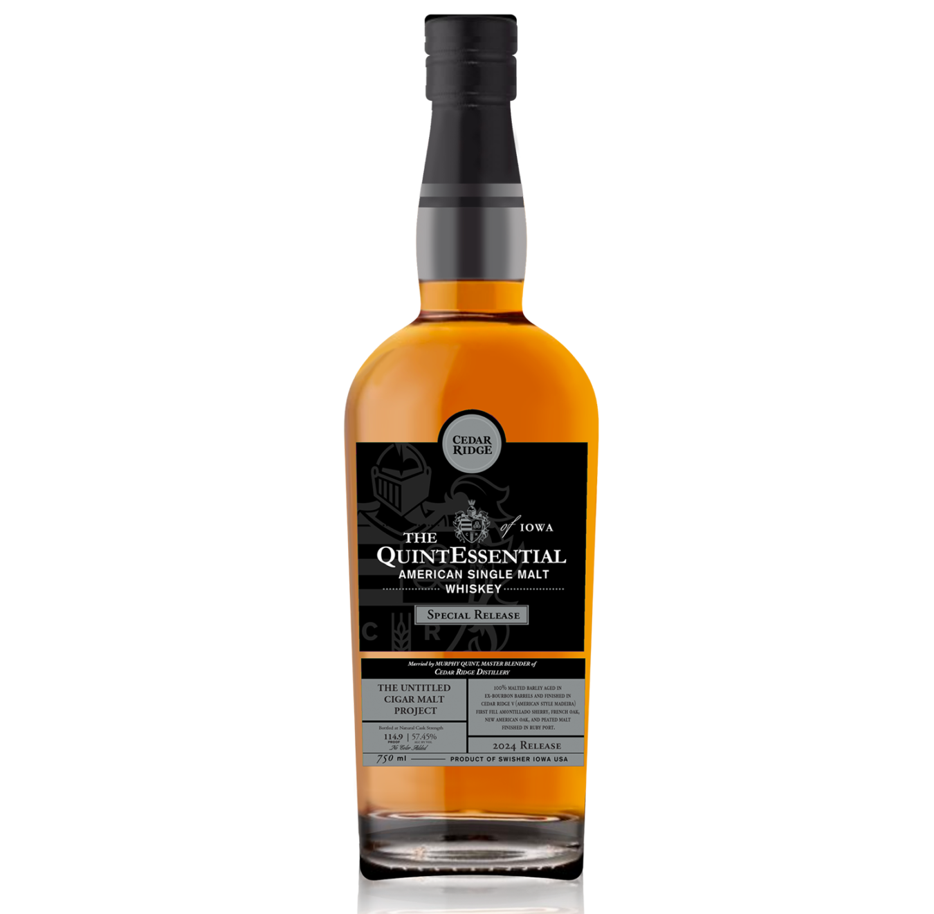 Cedar Ridge Releases QuintEssential: The Untitled Cigar Malt Project ...