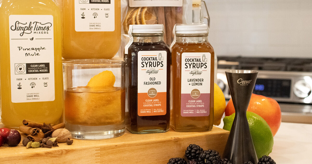 Simple Times Mixers Releases New Line of Cocktail Syrups Using Upcycled ...