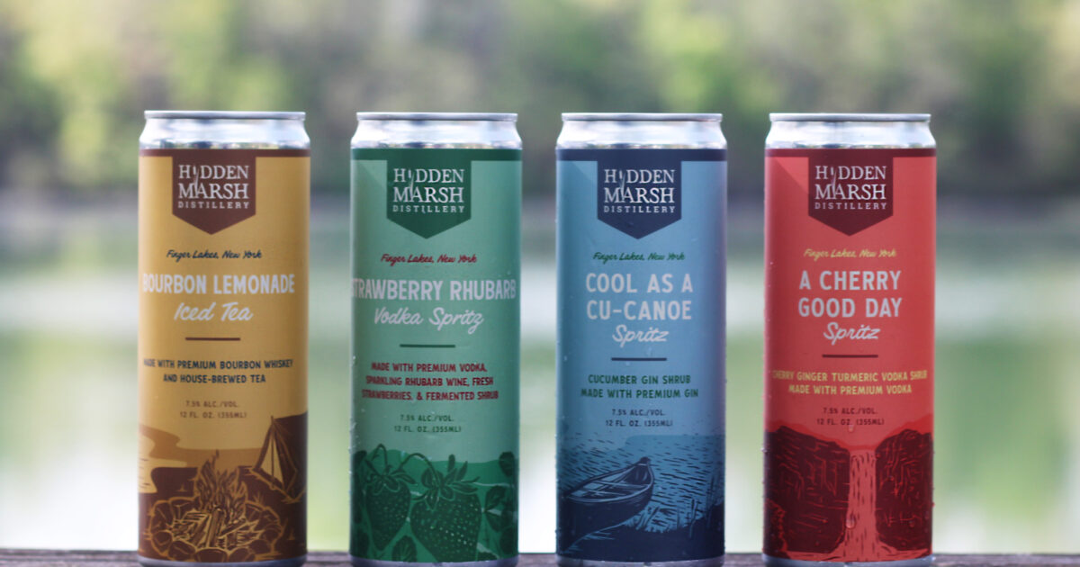 Hidden Marsh Distillery Debuts New Line of RTDs – Craft Spirits Magazine