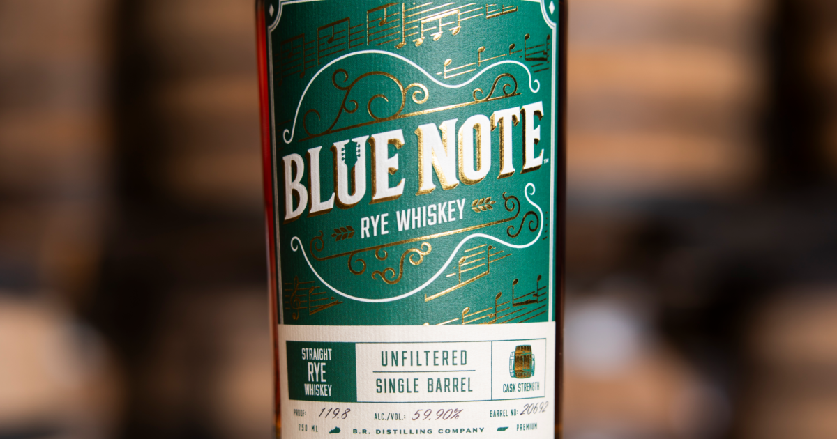 Blue Note Bourbon Launches Its First Single Barrel Straight Rye Whiskey ...